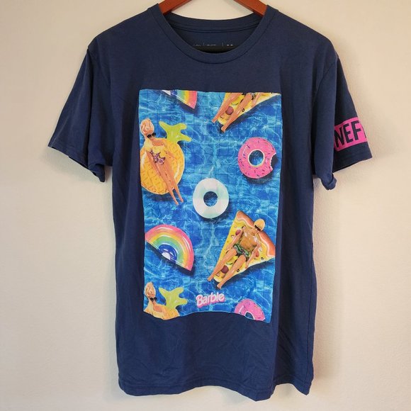 Neff | Tops | Barbieneff Pool Party Tshirt Size M 0 Cotton Pre Shrunk ...
